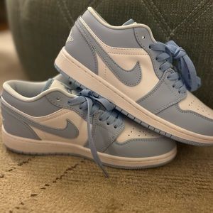 Nike | Shoes | Air Jordan Nike Low Dunk Ice Blue | Poshmark